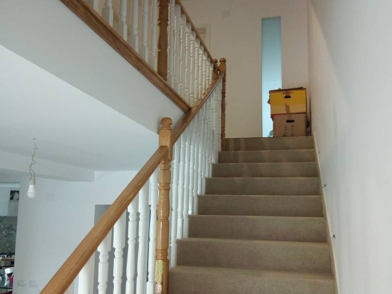 Balustrada din lemn de interior M4