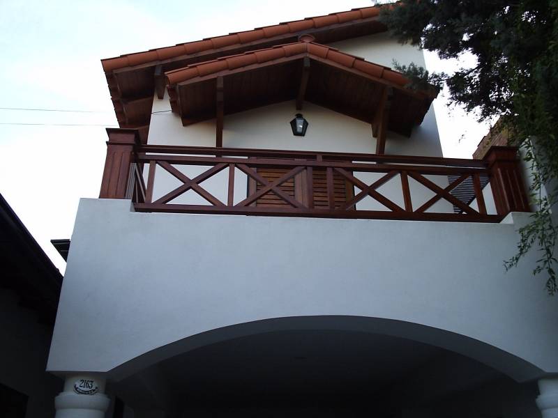 Balustrada din lemn pentru exterior M19
