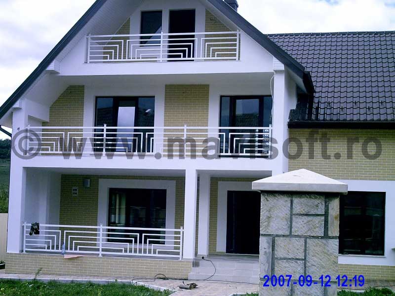 Balustrade metalice si fier forjat