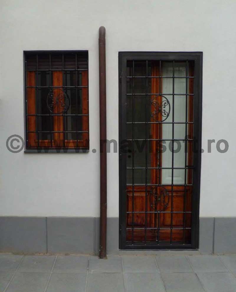 Grilaje metalice pentru ferestre