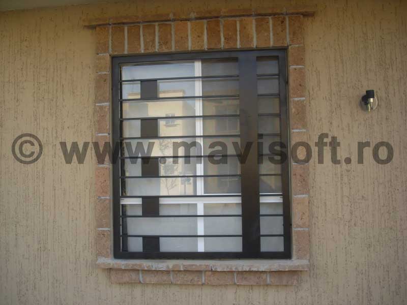 Grilaje metalice pentru ferestre