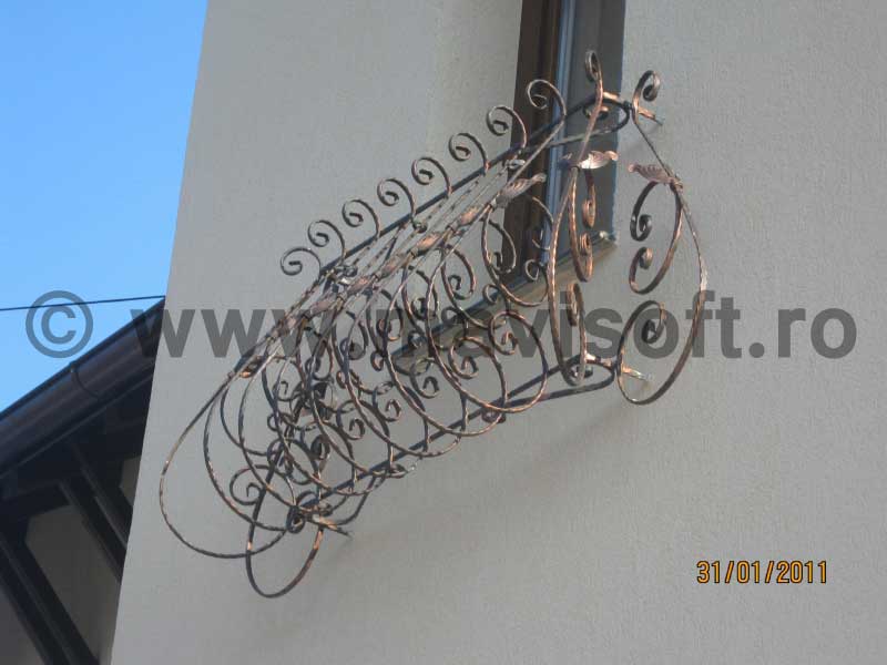 Grilaje metalice pentru ferestre