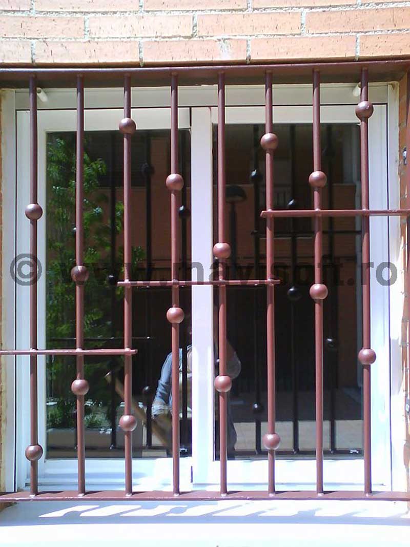 Grilaje metalice pentru ferestre