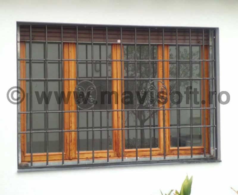 Grilaje metalice pentru ferestre