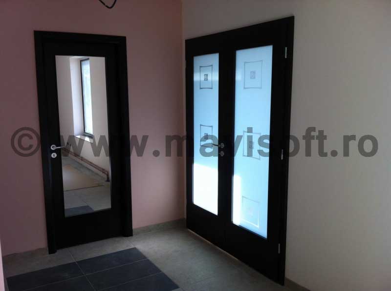 Usi de interior (MDF si sticla)