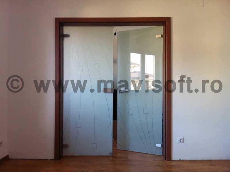 Usi de interior (MDF si sticla)