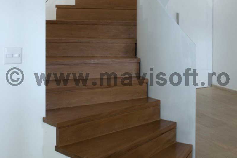 Placare trepte de beton